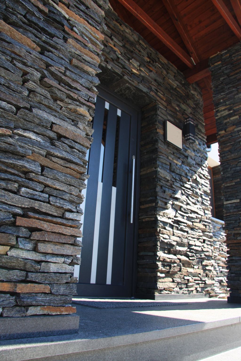 Knossos Coursed Stone - Natural Andesite | Real Stone Cladding