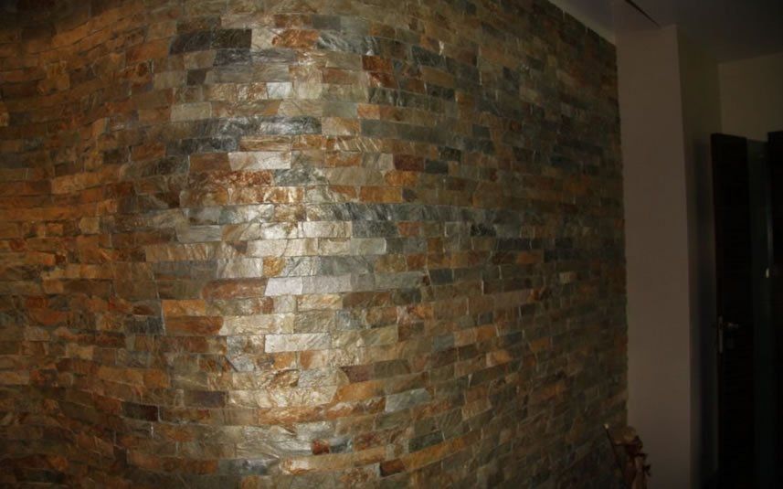 Sericite Straight Cut Stone | Real Stone Cladding