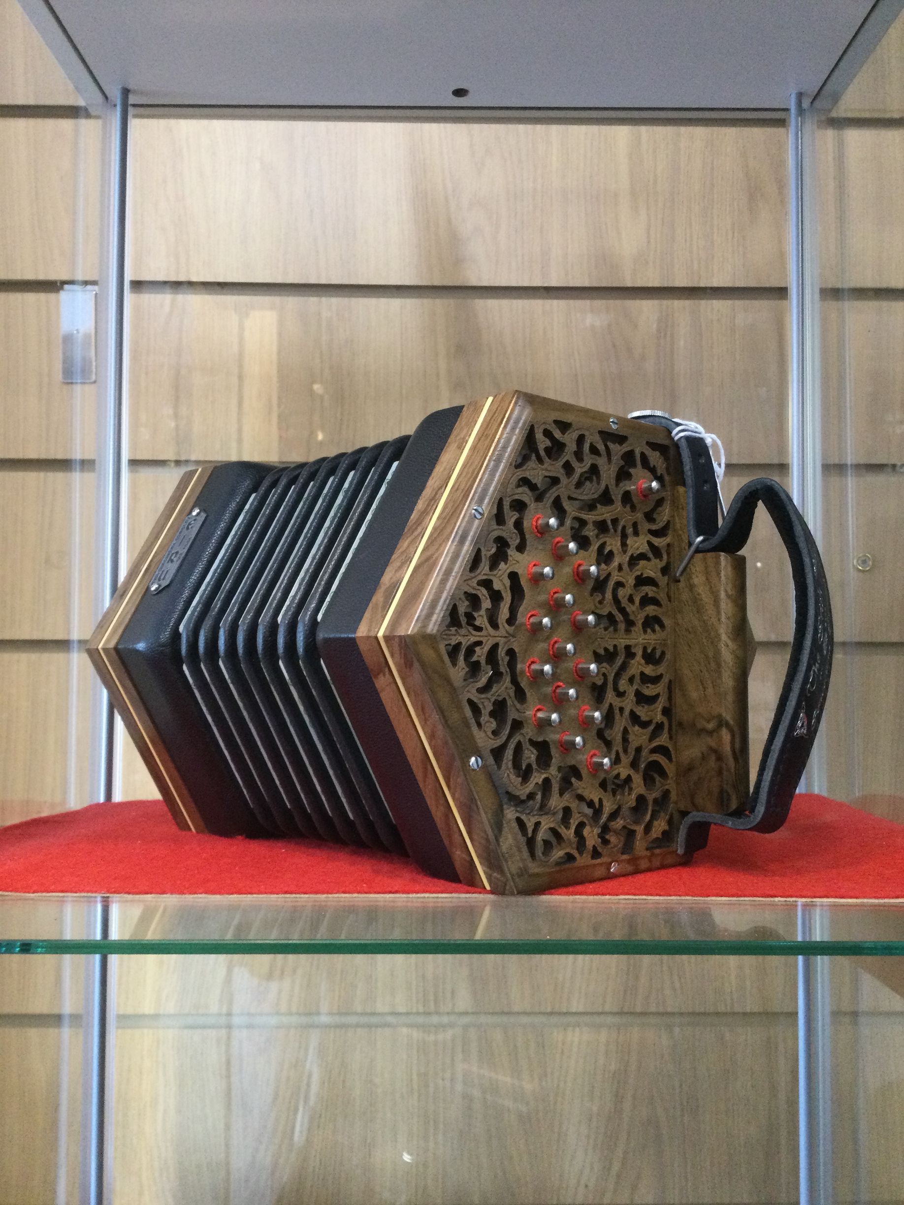 The Irish Concertina Company | Glass Case