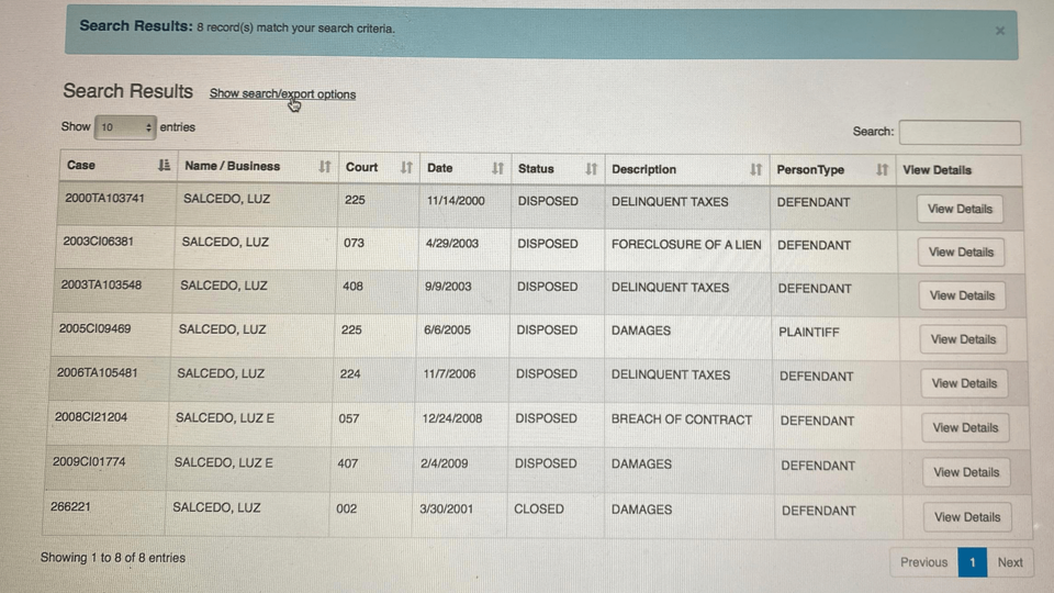 Wendell George Pfeffer Hereter and Luz Elvira Escobar de Salcedo