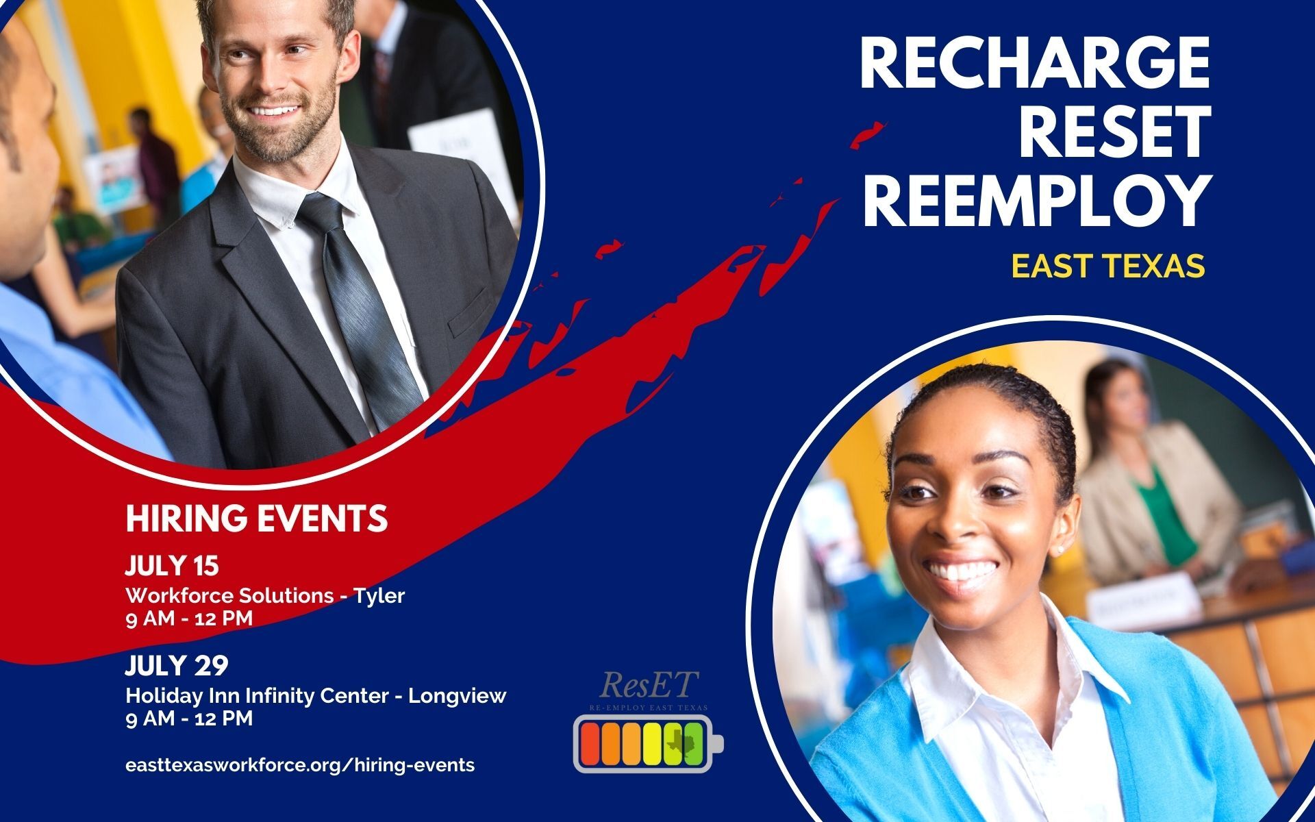 Workforce Solutions East Texas to Host First In-Person Hiring Events ...
