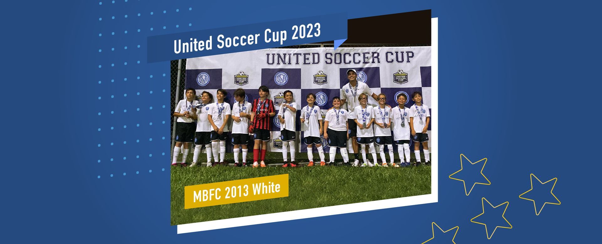 MBFC 2013 Boys White: Runner-Up at United Soccer Cup 2023