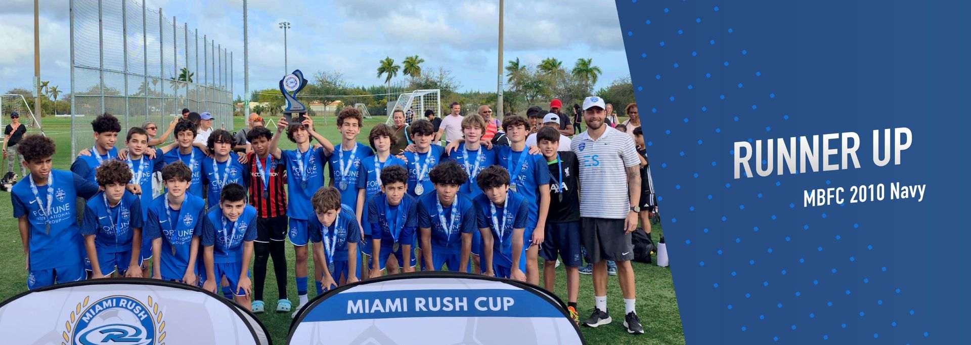 MBFC Teams Shine as Runners-Up at Miami Rush Cup 2024