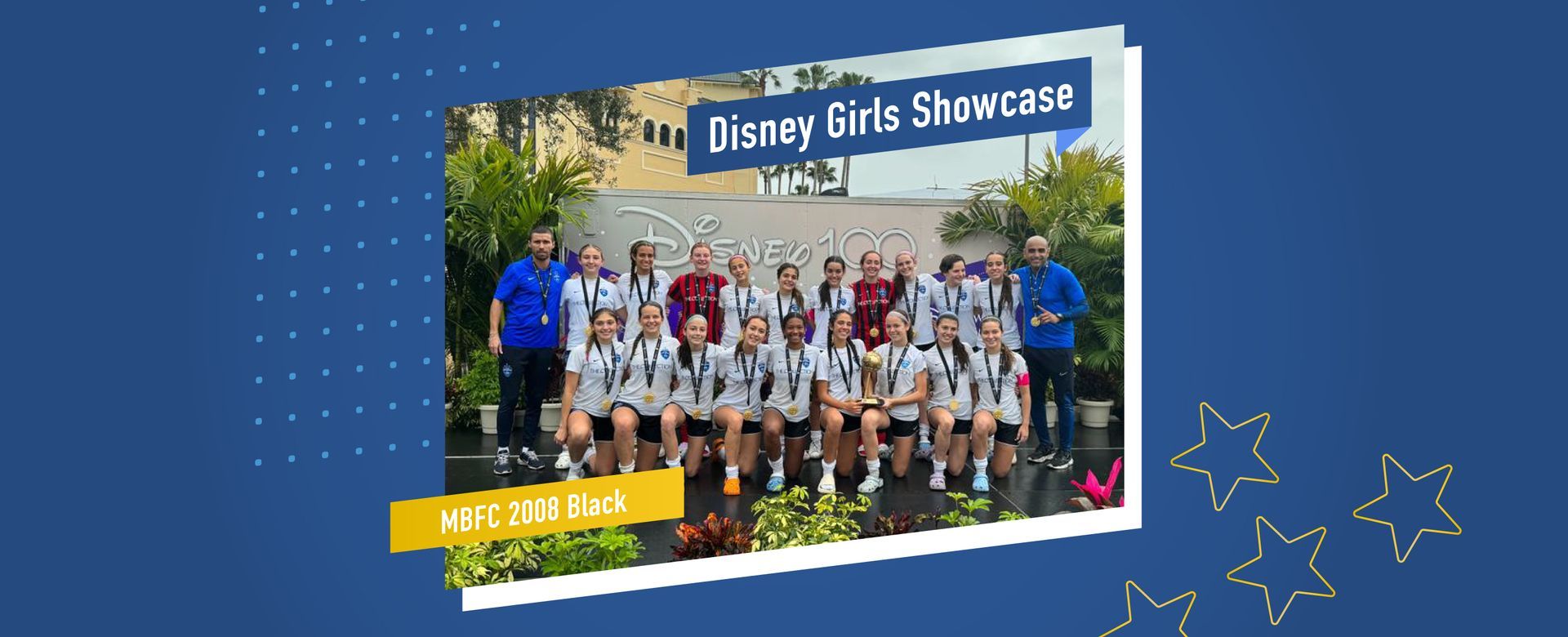 MBFC 2008 Black Girls Crowned Champions at Disney Girls Soccer Showcase
