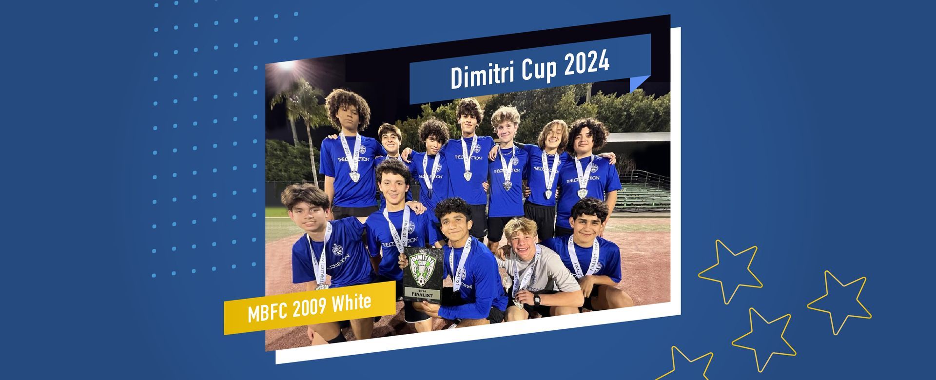 MBFC 2009 Boys White Finish as Runners-Up at Dimitri Cup 2024