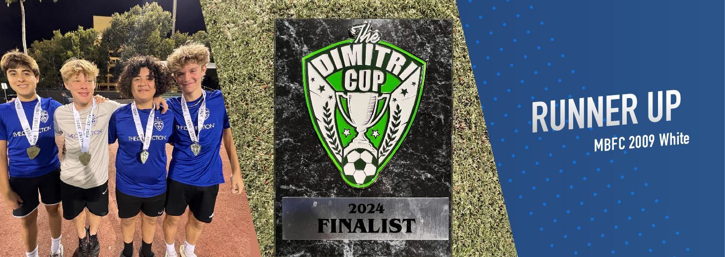MBFC 2009 Boys White Finish as Runners-Up at Dimitri Cup 2024
