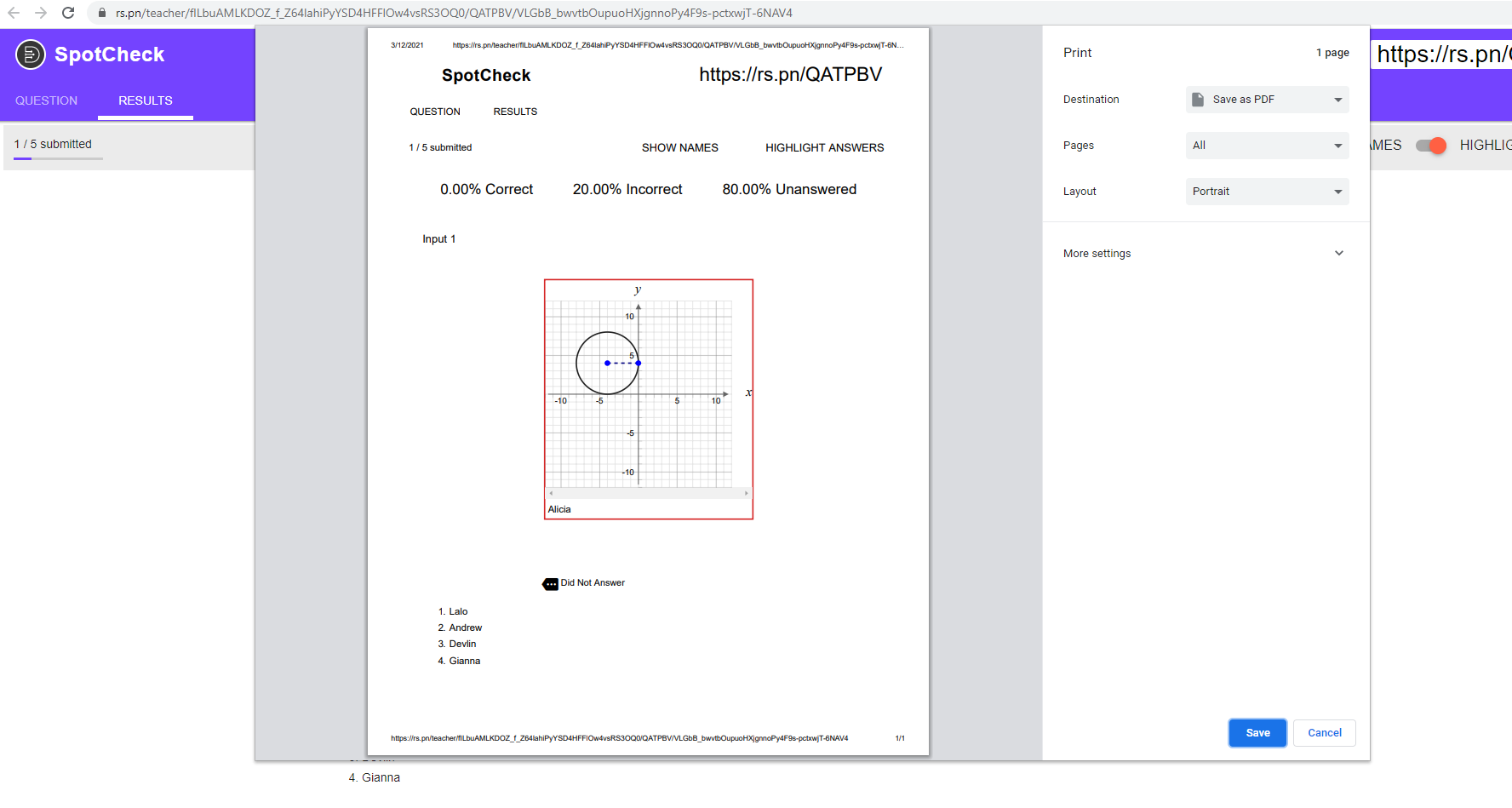 Derivita SpotCheck for Student Engagement & Real-time Assessment