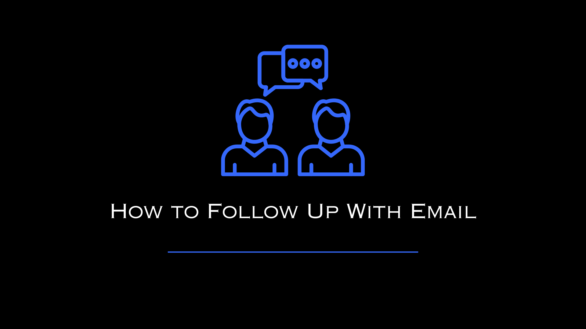 How to Follow Up With Email