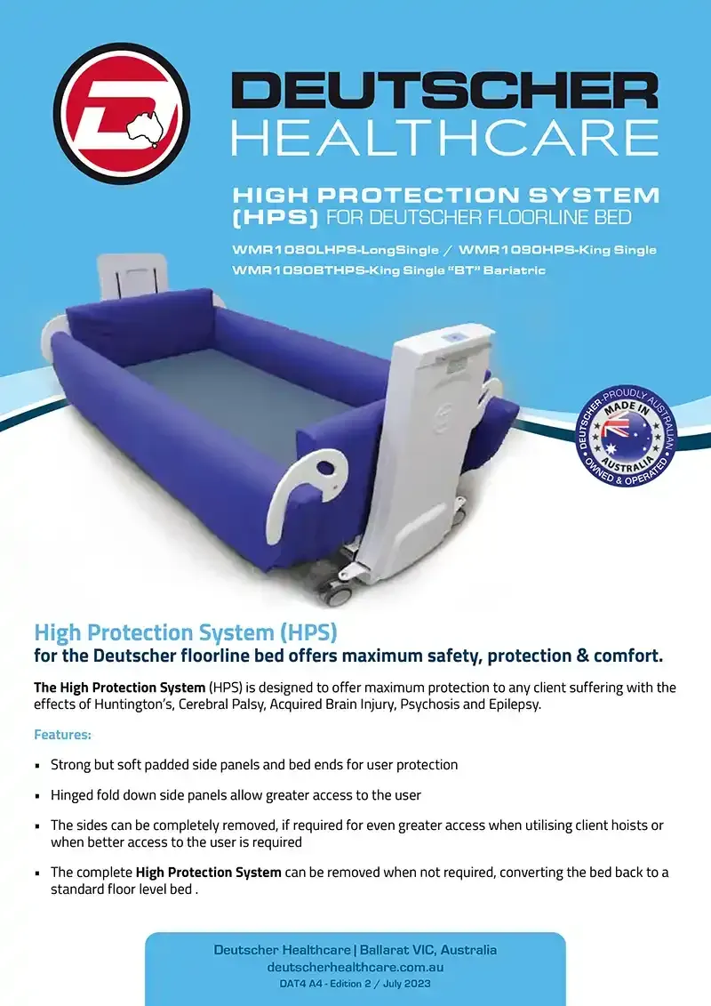 High Protection System for Healthcare Beds | Deutscher Healthcare
