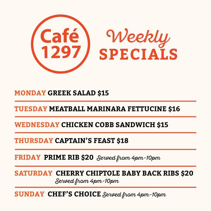 Cafe 1297 | Restaurants in Coos Bay, OR