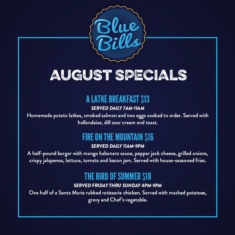 Blue Bills | Restaurant and Bar in Florence, Oregon