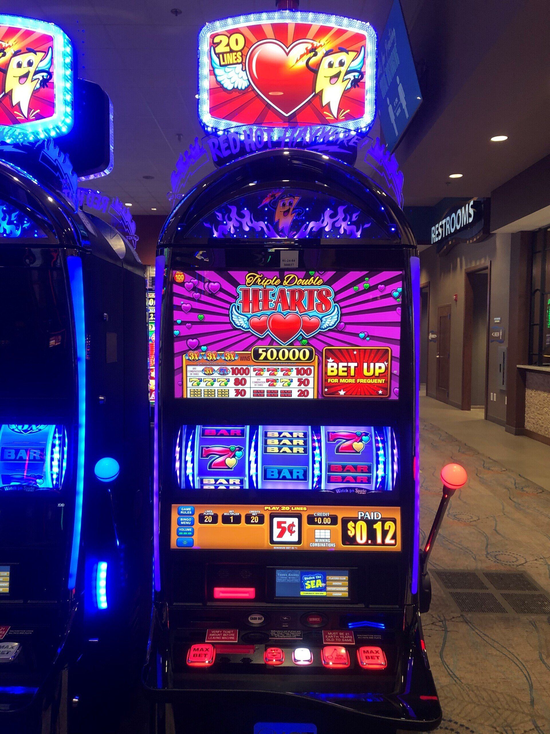 New Slot Machines | Three Rivers Casino Resort | Coos Bay