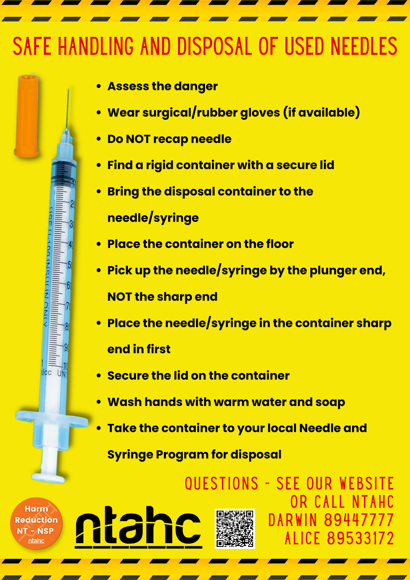 Harm Reduction | NSP | NTAHC