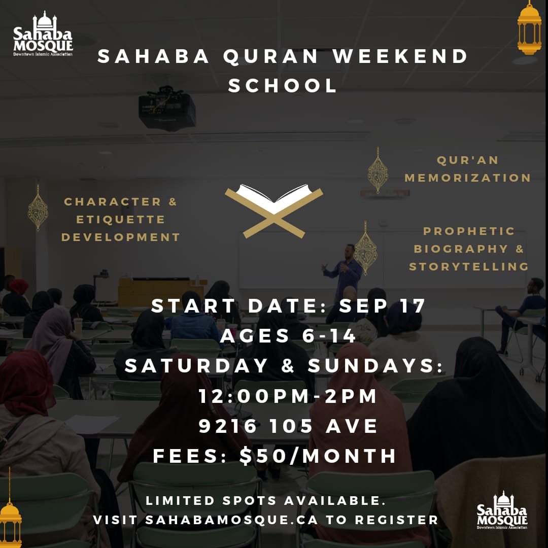 Sahaba Mosque Edmonton