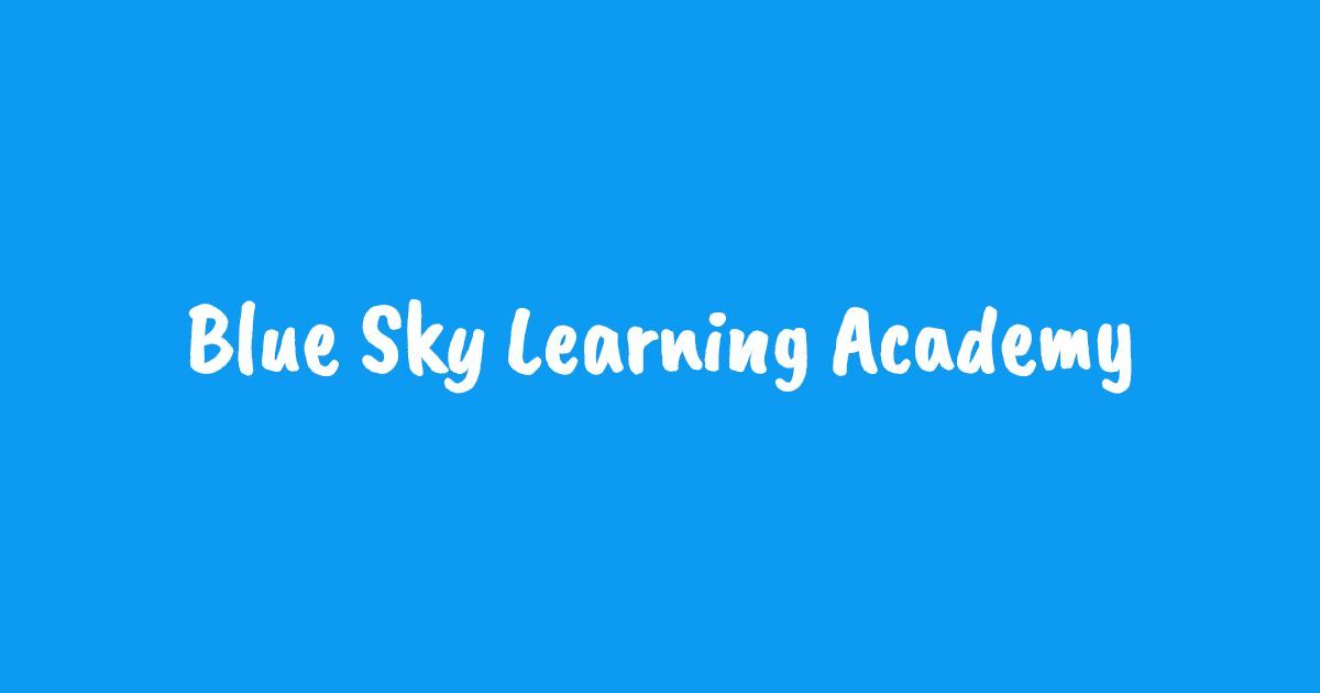 Summer Camp Programs | Blue Sky Learning Academy