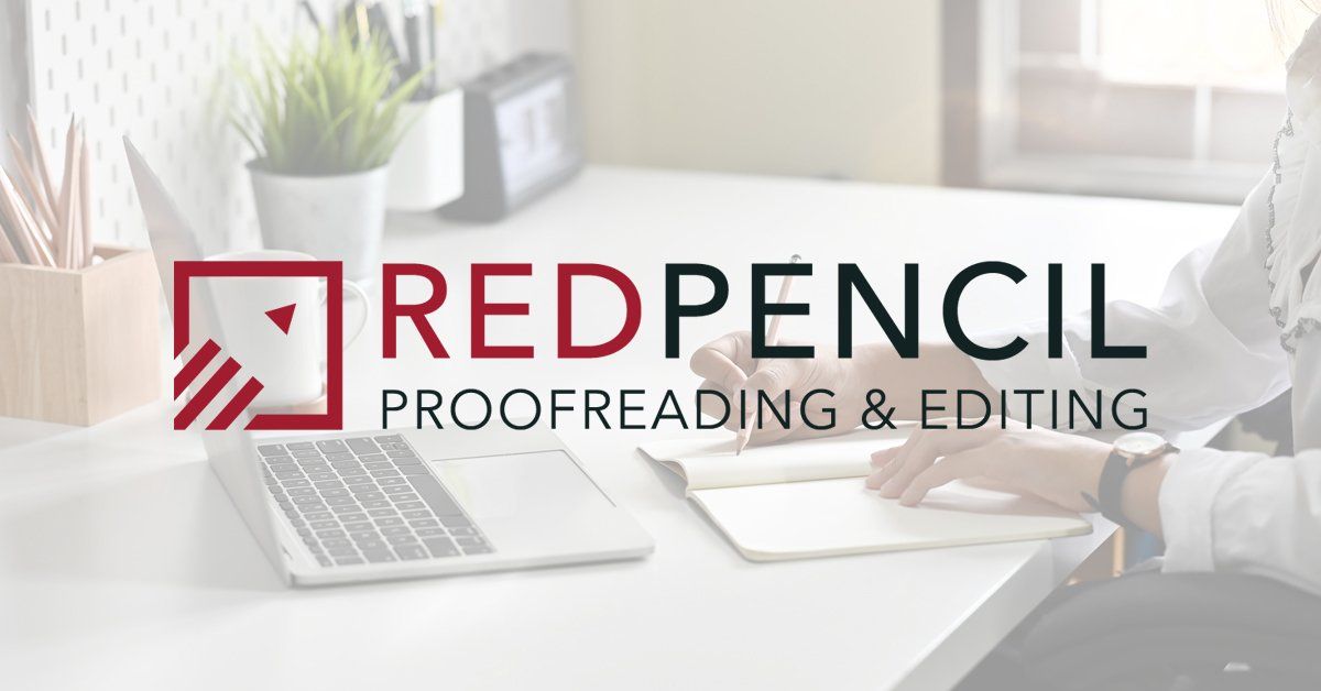 In Red Pencil: Editing, Proofreading, Book Coaching