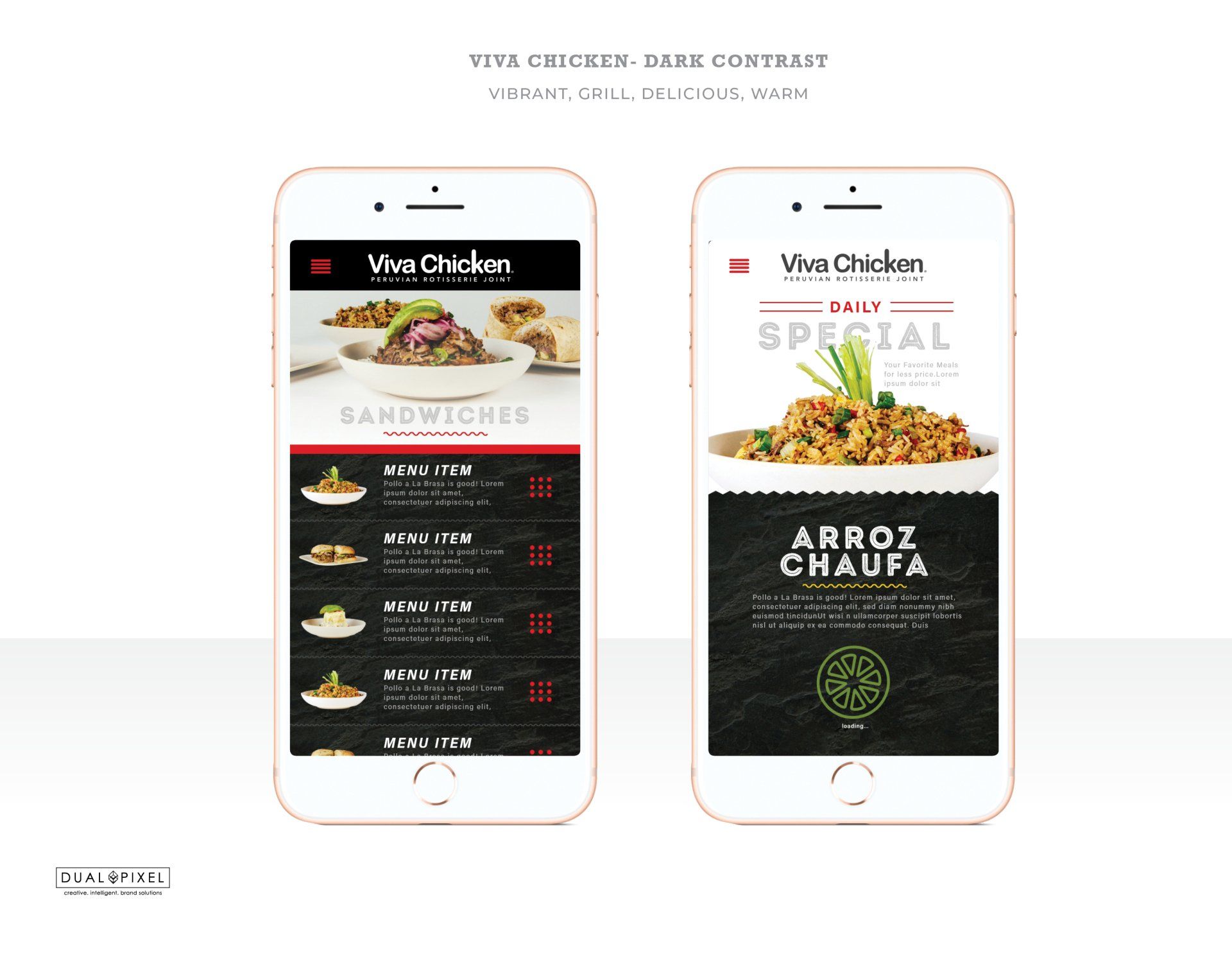 Viva Chicken UI/UX and Website