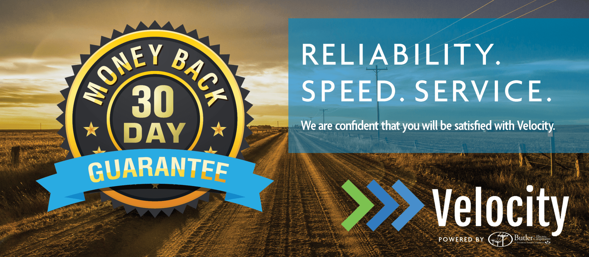 Velocity High Speed Internet Service