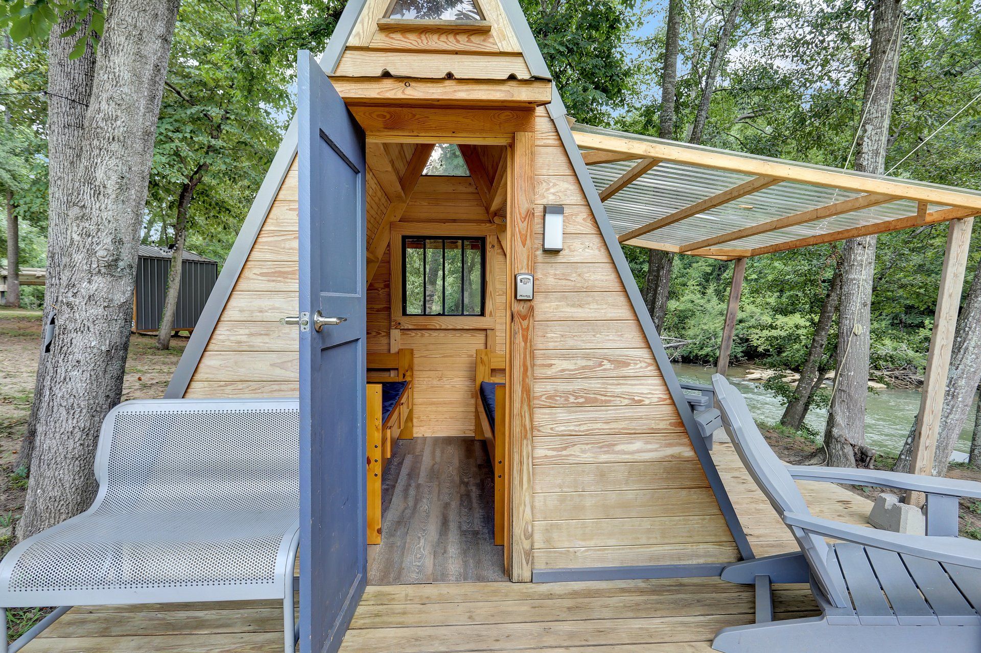 Riverfront Tiny Home & Camping Rentals | Minutes from Greenville SC