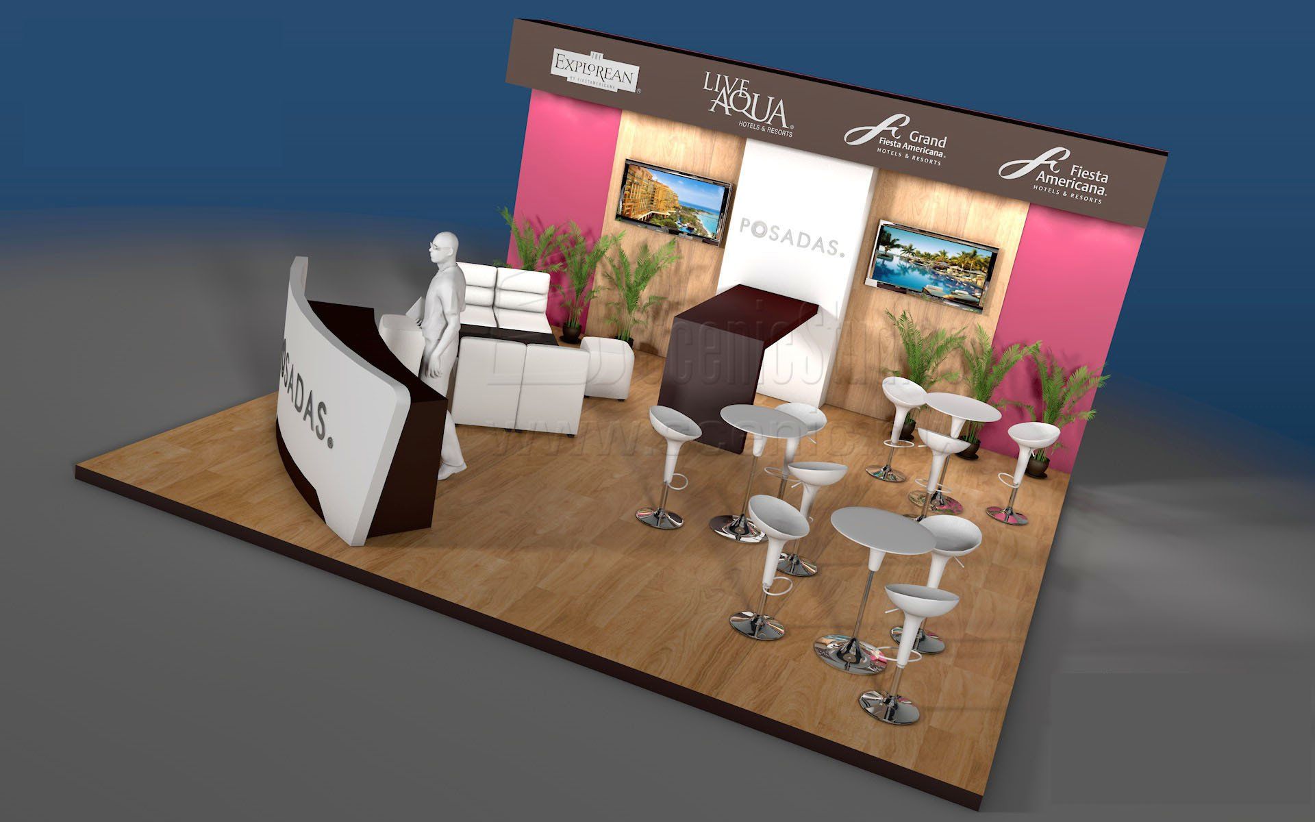 TENDENCIAS DE DISEÑO EN STANDS PARA EXPOS Y FERIAS EMPRESARIALES