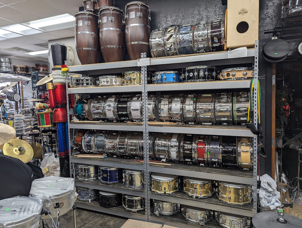 East Coast Drums: Drum Shop & Rehearsal Spaces