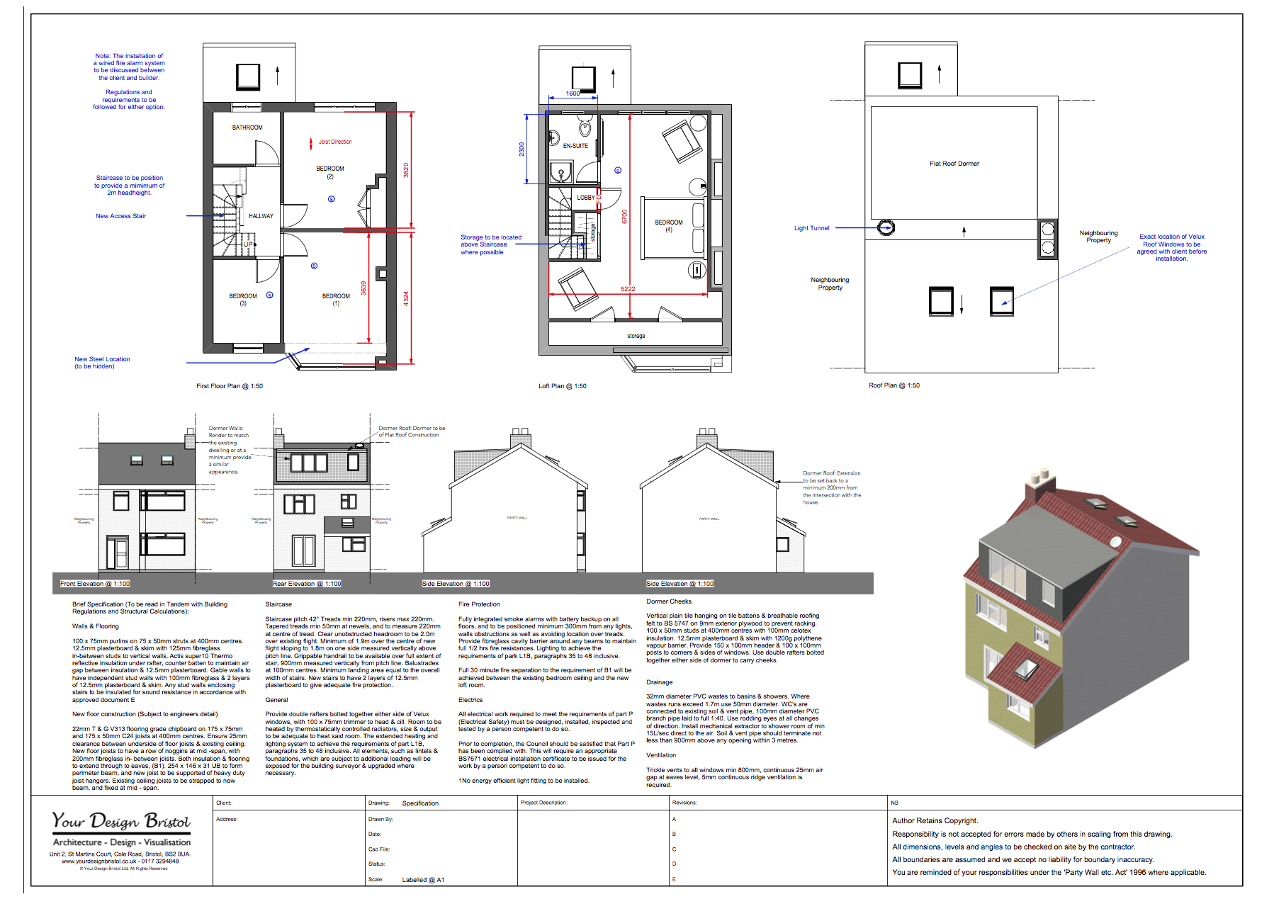 Design, Drawings and Visualisation