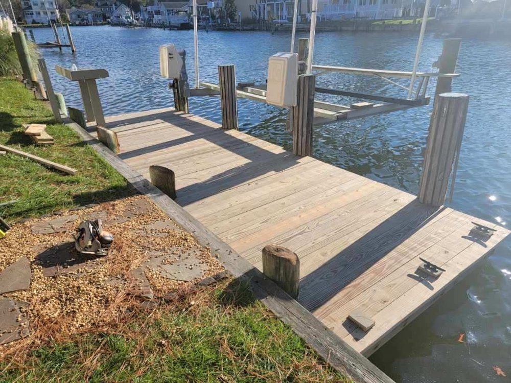 Ocean City Boat Lifts | Dock & Marine Construction