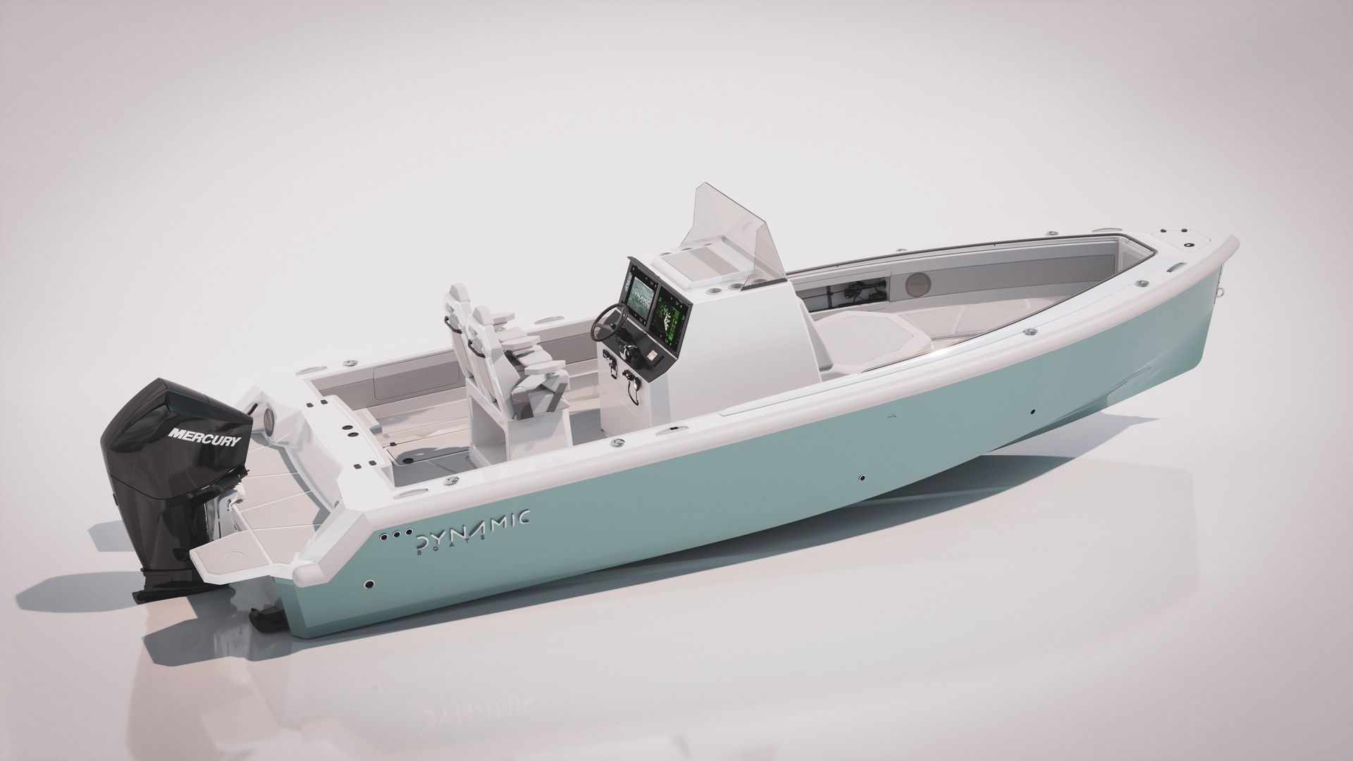 Dynamic Boats | Versatile Family 30’ 5” Boat Manufactured in the US