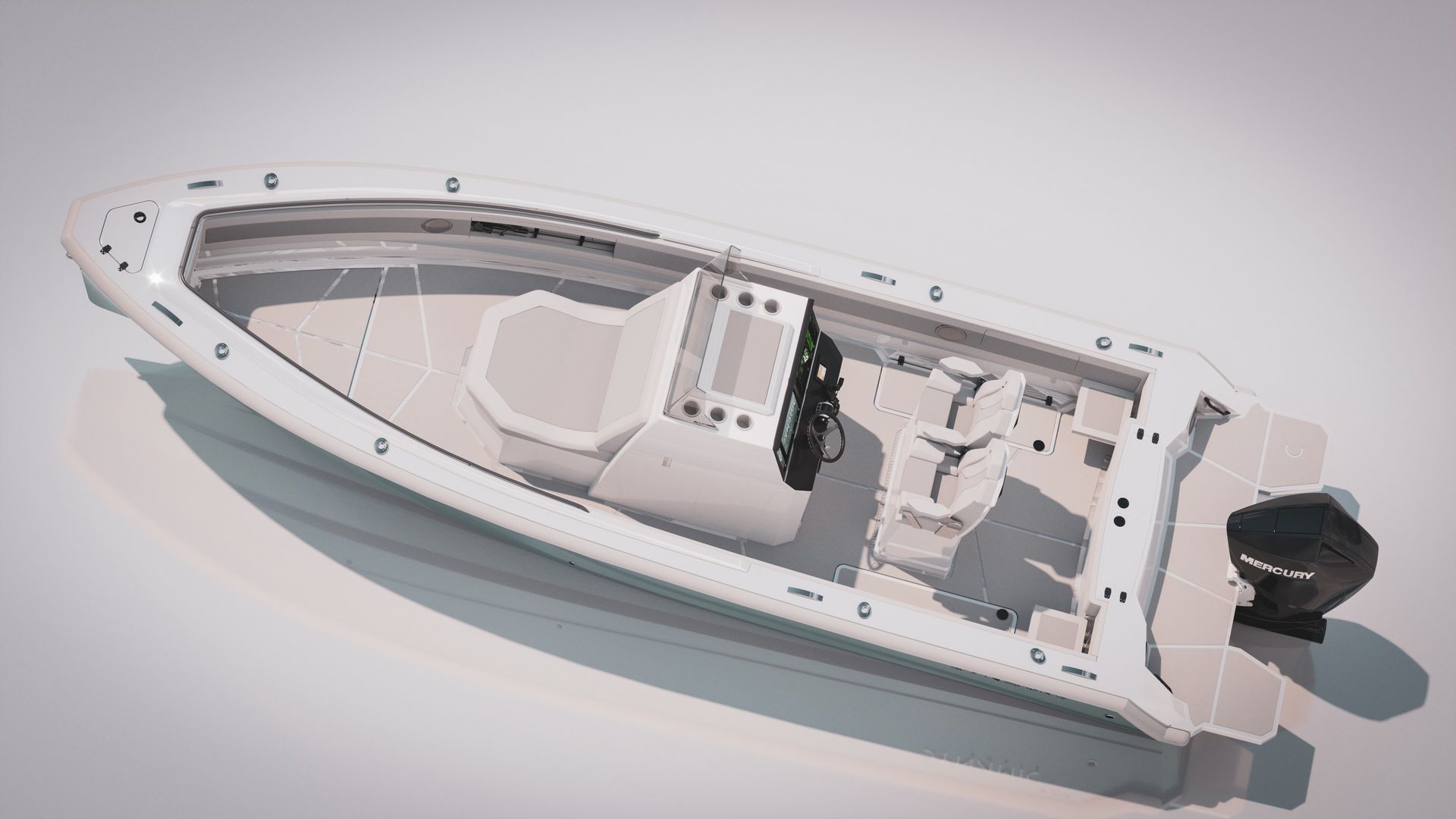 Dynamic Boats | Versatile Family 30’ 5” Boat Manufactured in the US