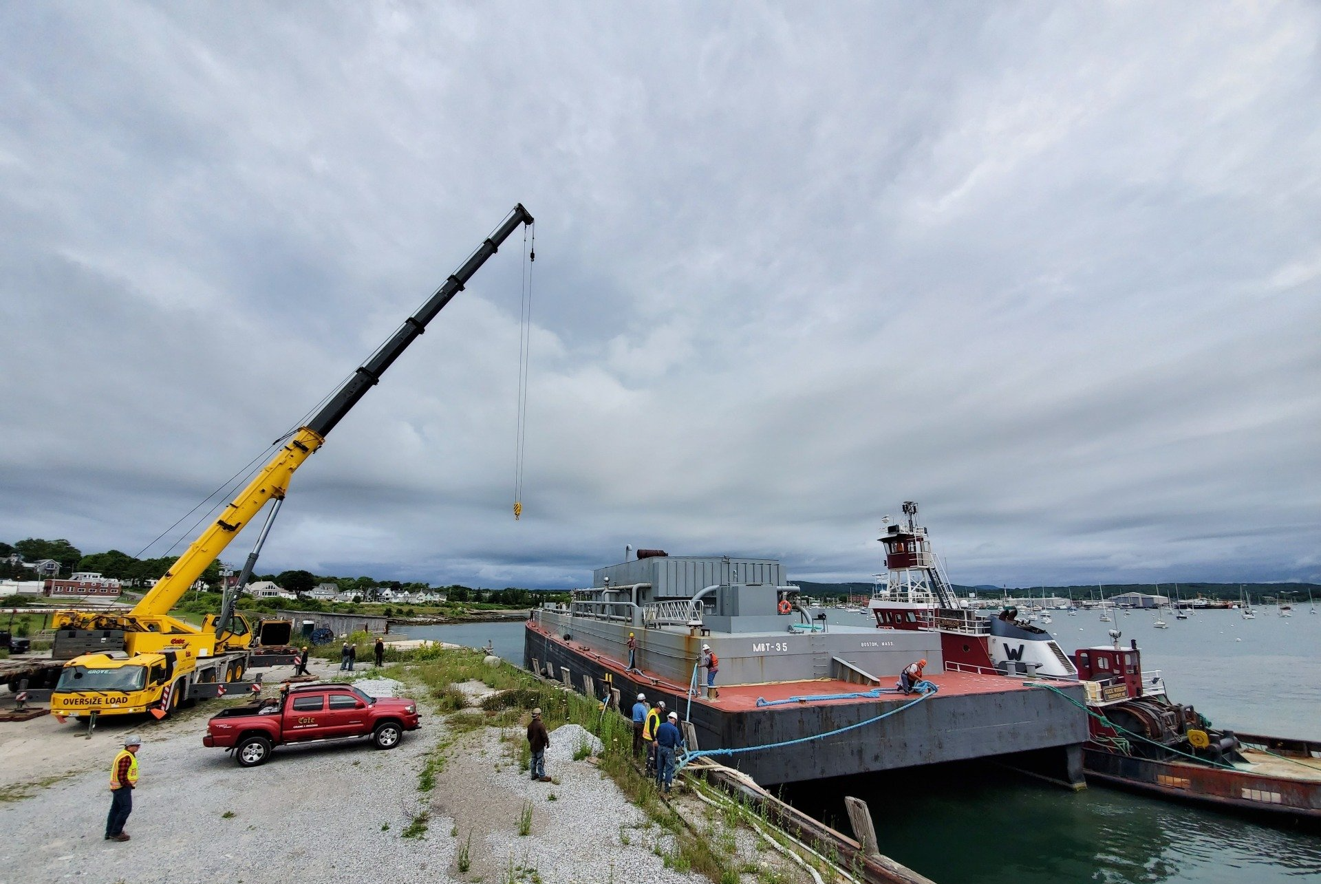 Cote Crane & Rigging | Maine & New Hampshire | Rigging, Hauling & Crane ...