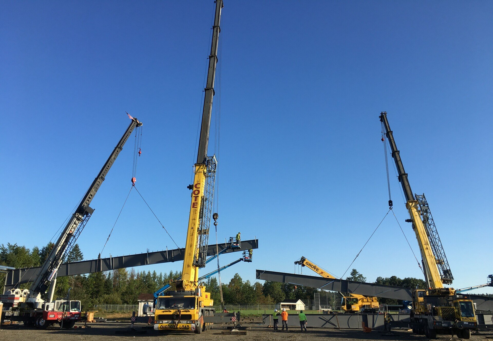 Cote Crane & Rigging | Maine & New Hampshire | Rigging, Hauling & Crane ...