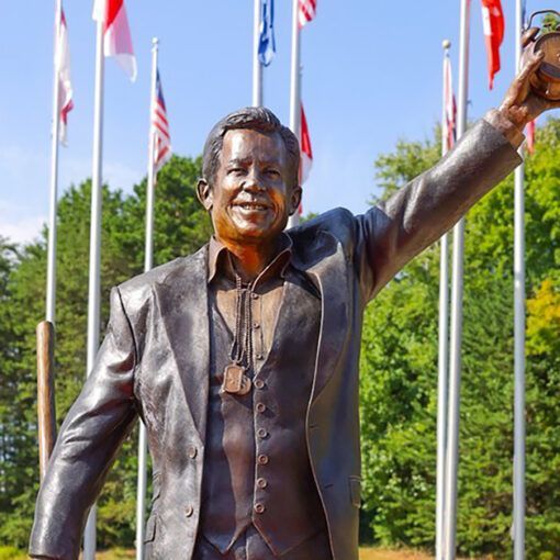 Statue Unveiled of JR Ridinger, Founder of Greensboro-Based Market America