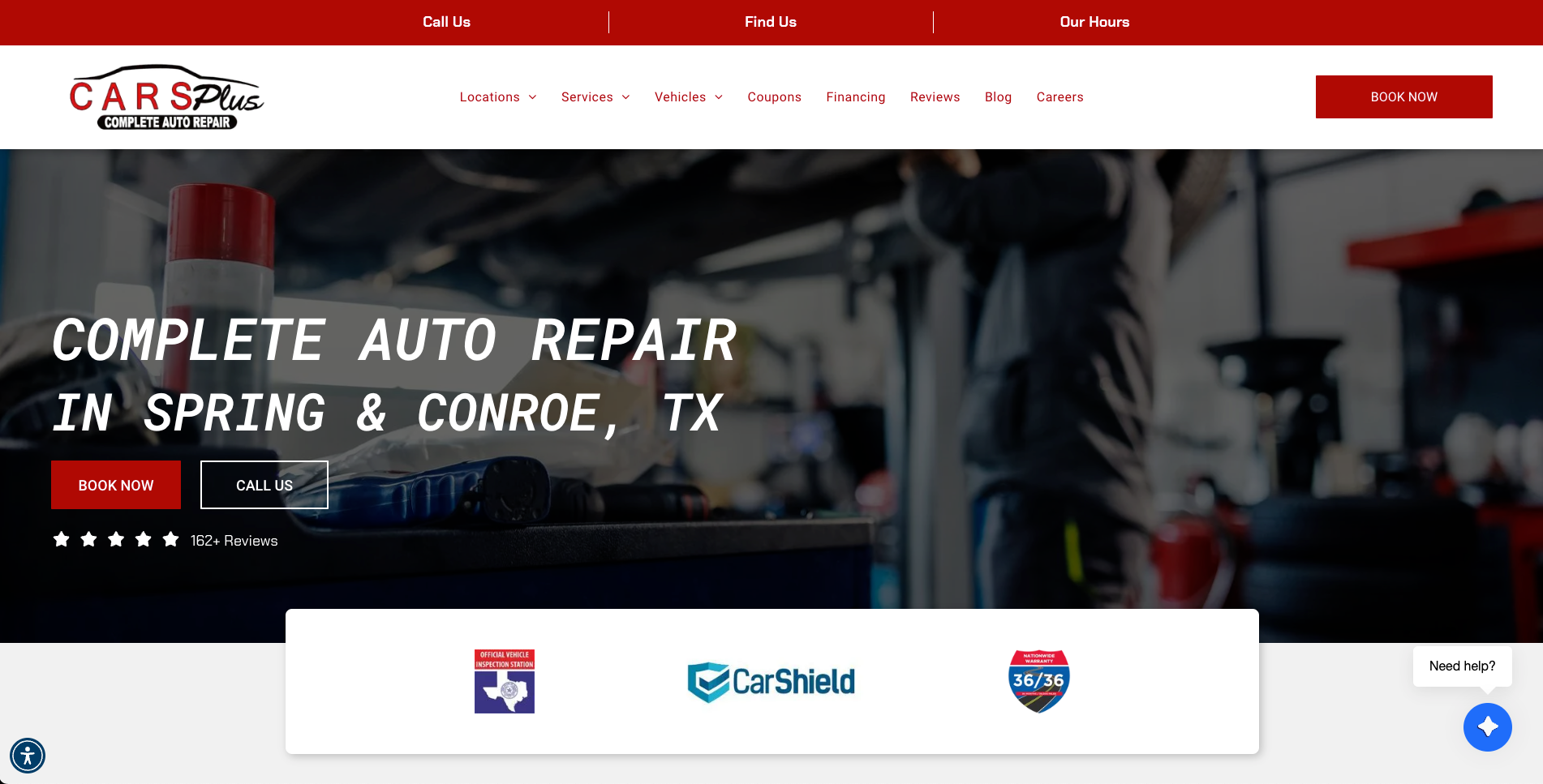 CARS PLUS Auto Repair Conroe – Premier Automotive Services