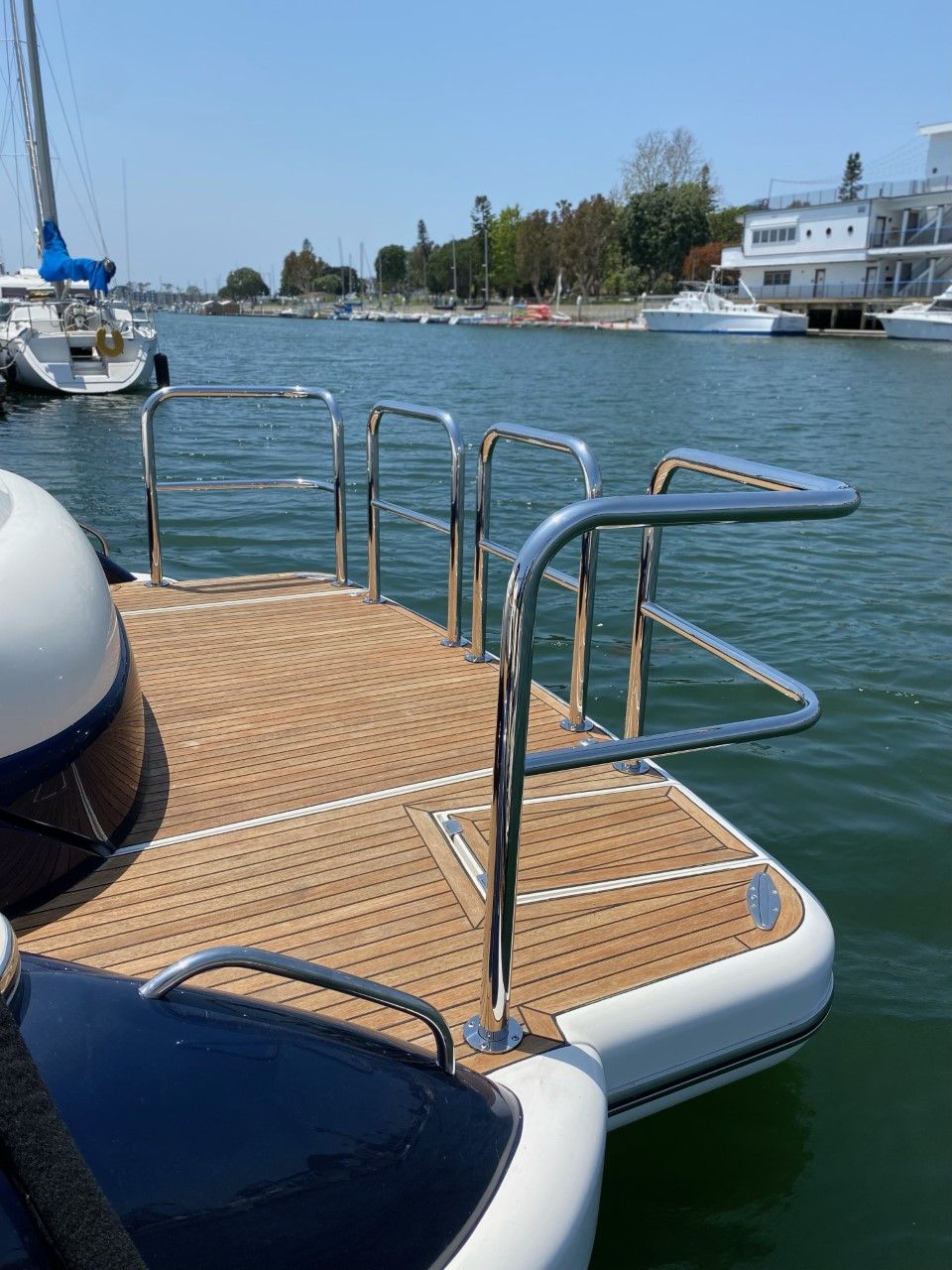 Swim Platform Staple Rails | Tanner Manufacturing & Design