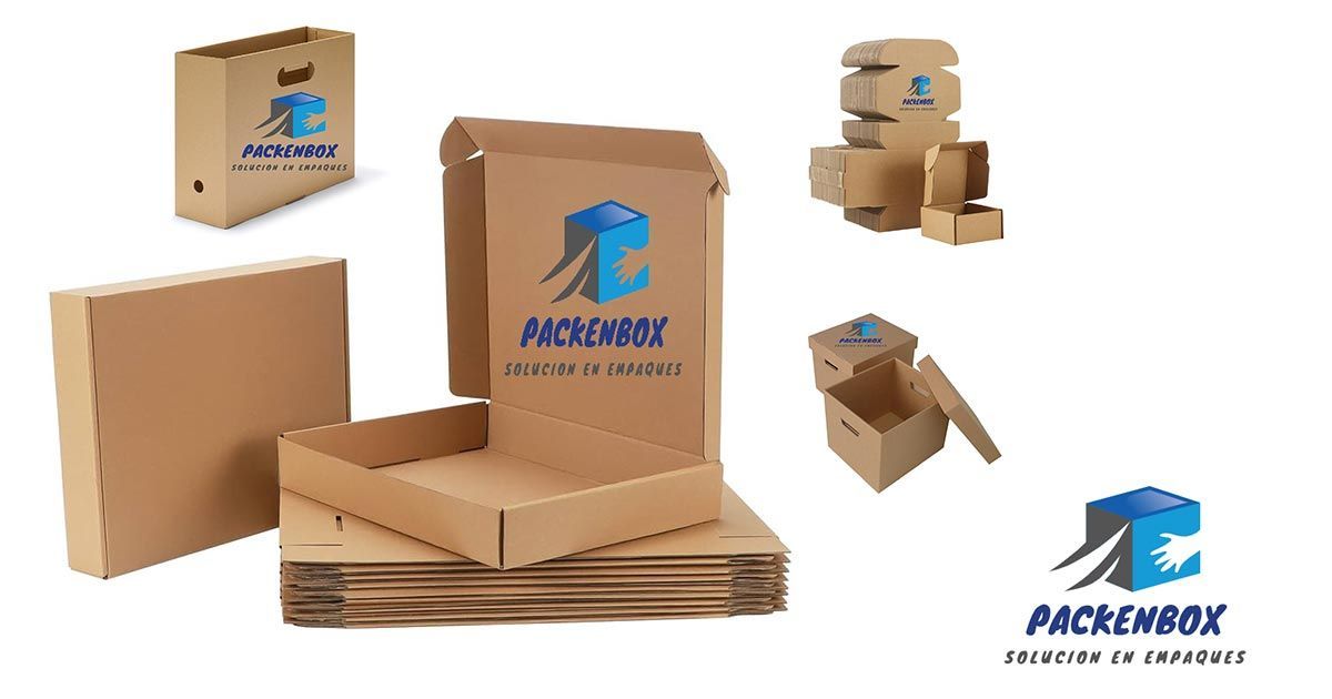 Empaques y cajas de cartón a la medida en CDMX y EdoMex- PACKENBOX