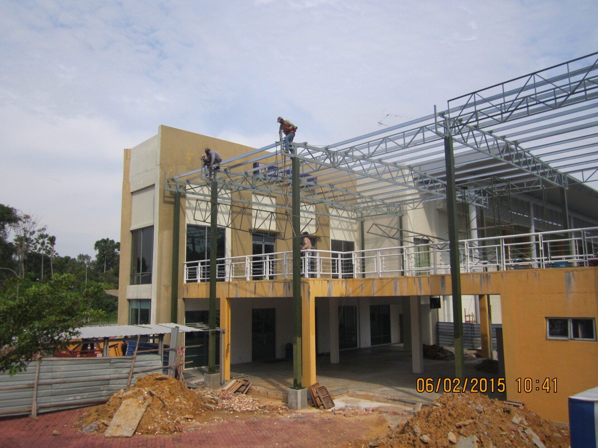 supply and install steel frame for school hall ipoh supply and install ...