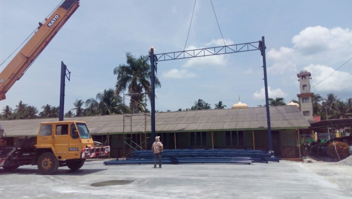 supply and install steel frame for school hall ipoh supply and install ...