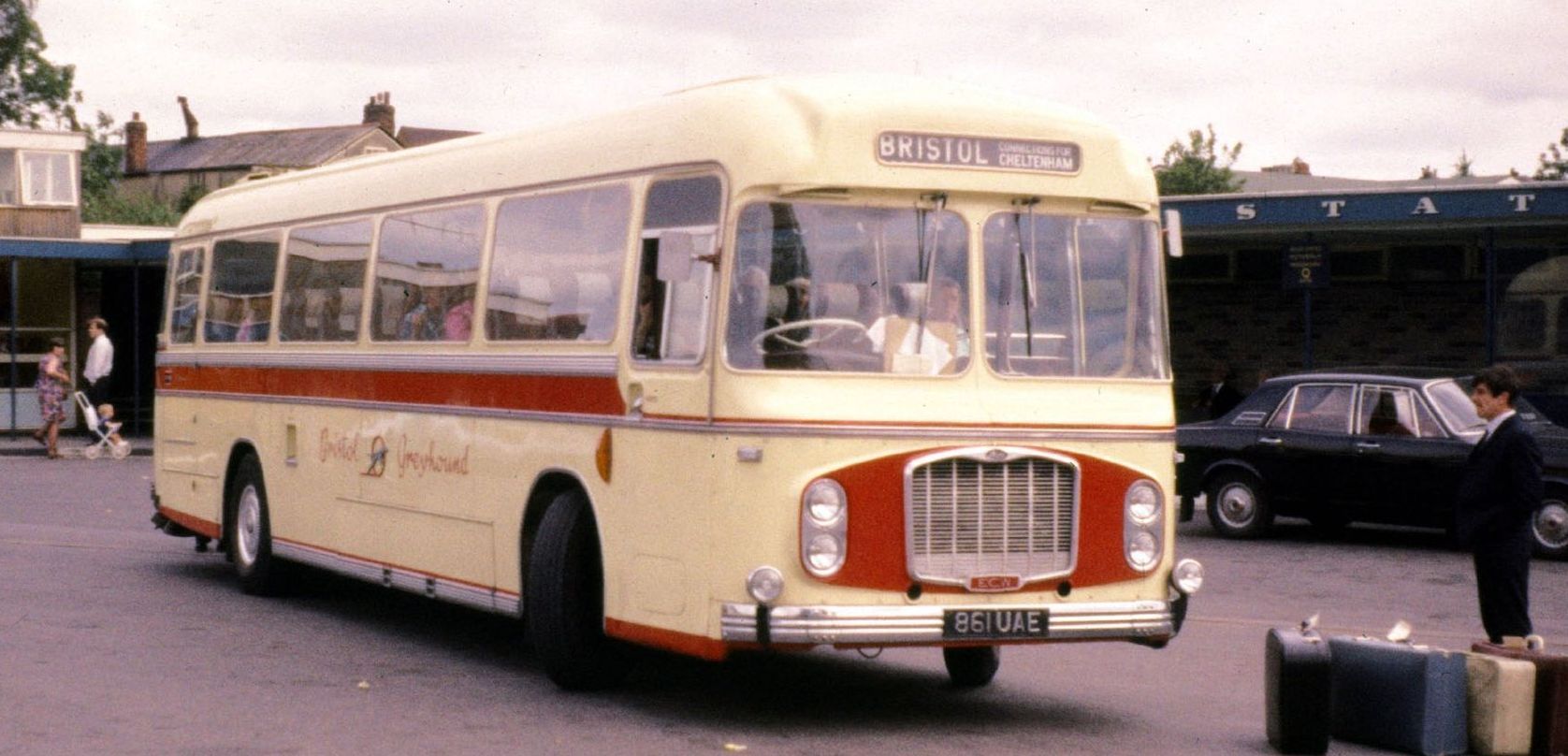 Details of a 1968 Bristol RELH chassis with Eastern Coach Works body ...