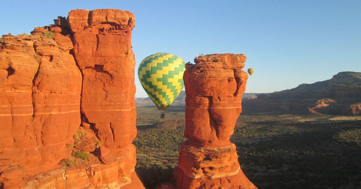 Why You Should Take a Hot Air Balloon Ride Over Sedona