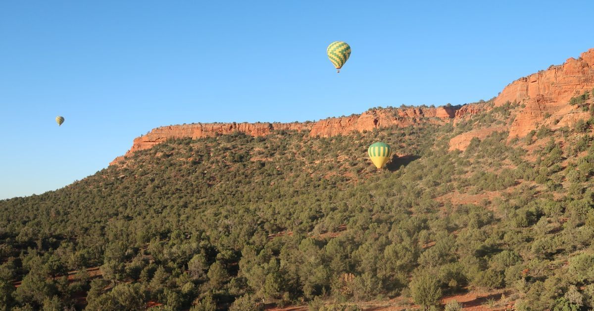 Why You Should Take a Hot Air Balloon Ride Over Sedona