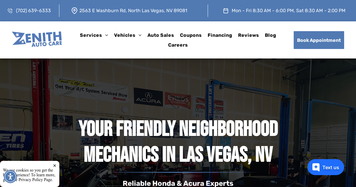 Lexus Auto Repair - Las Vegas, NV | Zenith Auto Care