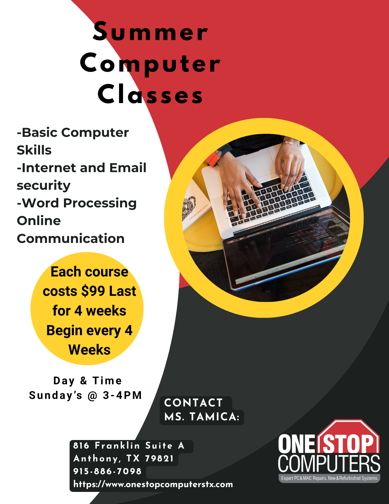 Laptop Service, Computer Service | Anthony, El Paso, TX & Las Cruces ...