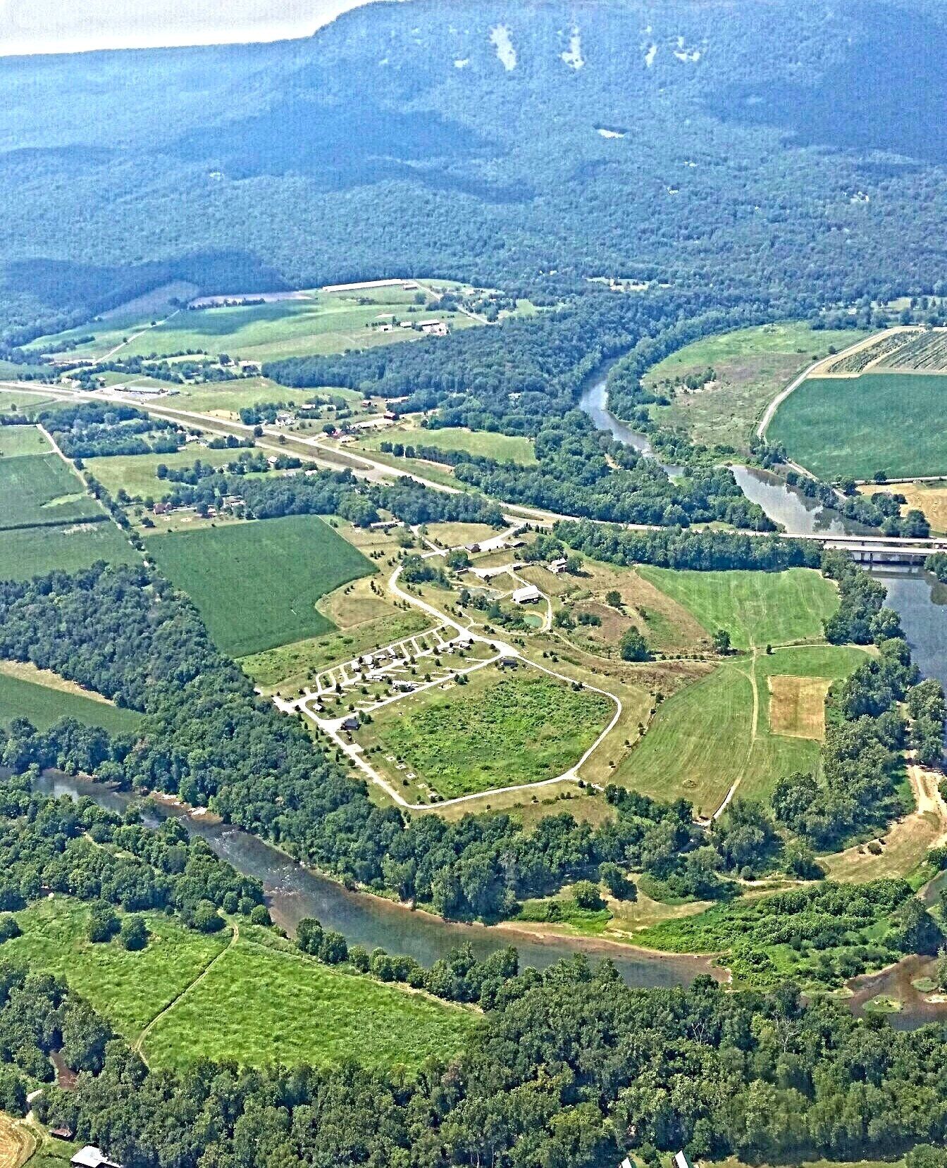 Luray RV Resort on Shenandoah River Property Map | Luray Virginia ...