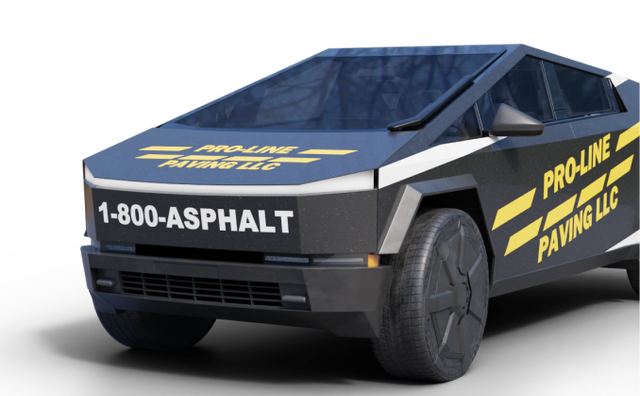 Commercial Asphalt Paving | Pro-Line Paving | Cybertruck