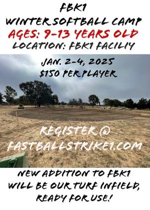 Baseball & Softball Training | Fastball Strike 1 | CA