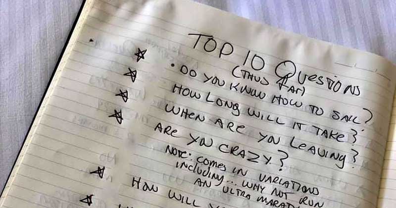 Top Ten Questions ... so far