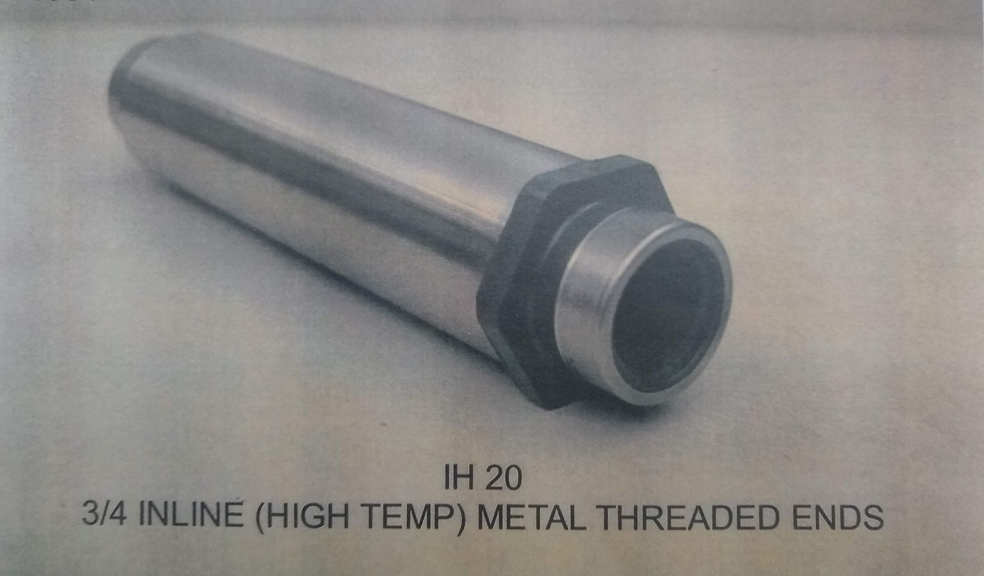 3/4" Inline Metal Threaded ends
