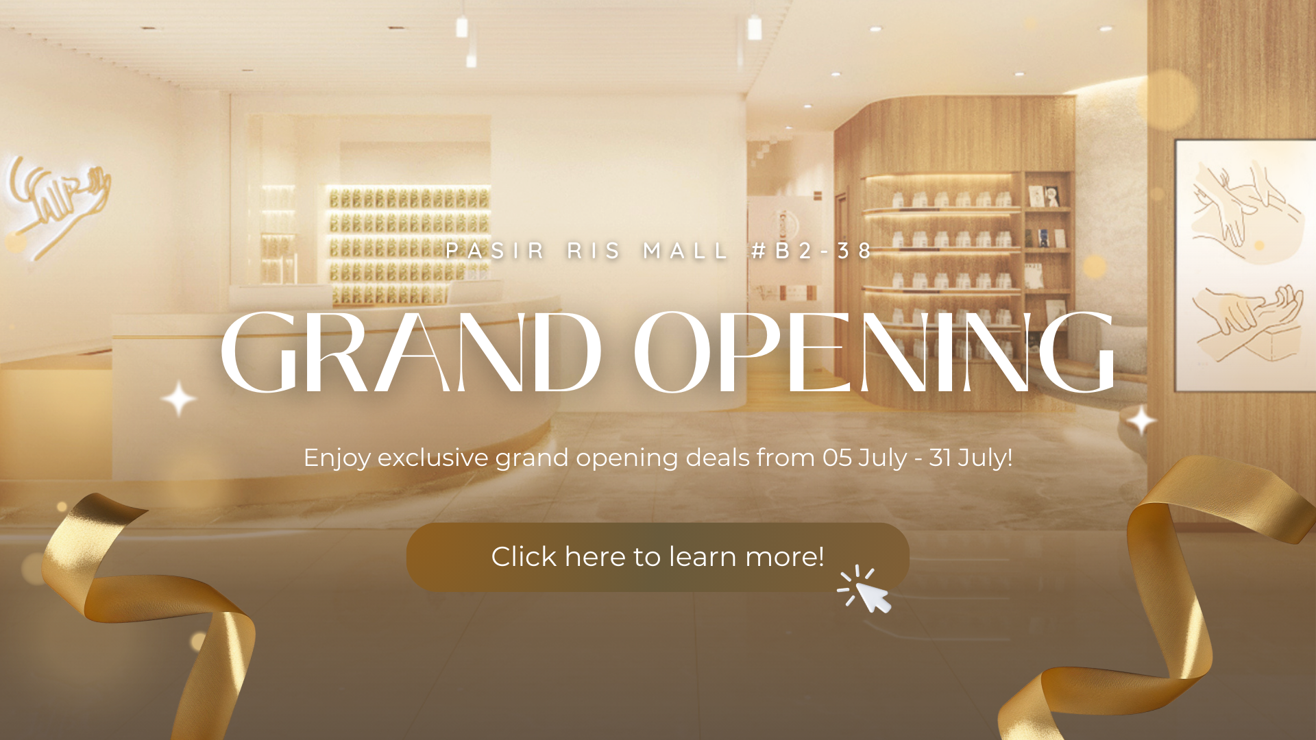 [Grand Opening] Kin Teck Tong - Pasir Ris Mall