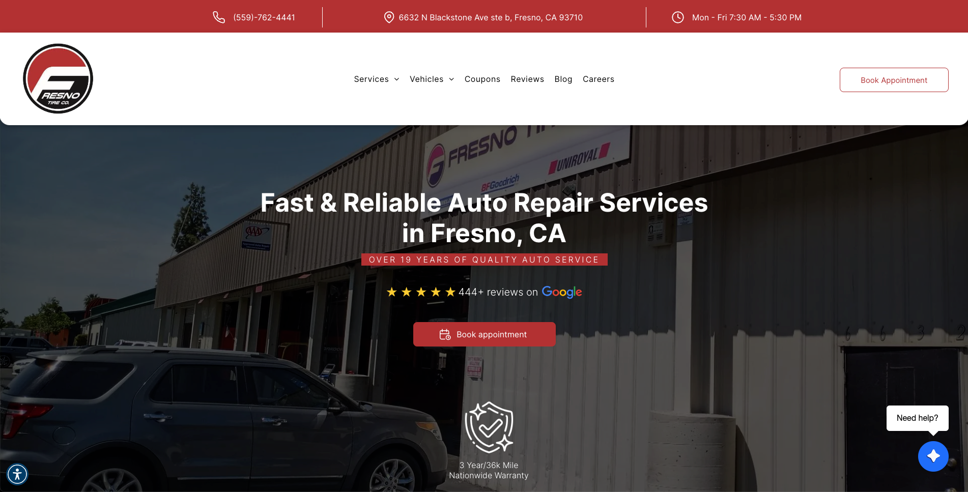 Expert Auto Repair in Fresno, CA | Fresno Tire Co.