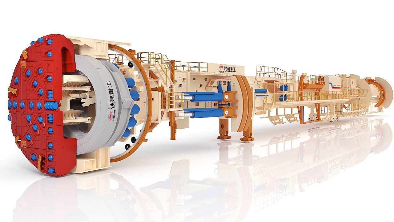 TBM Technology - TBM, MSV, Cutter, Belt Conveyor System - CRCHI - NDF